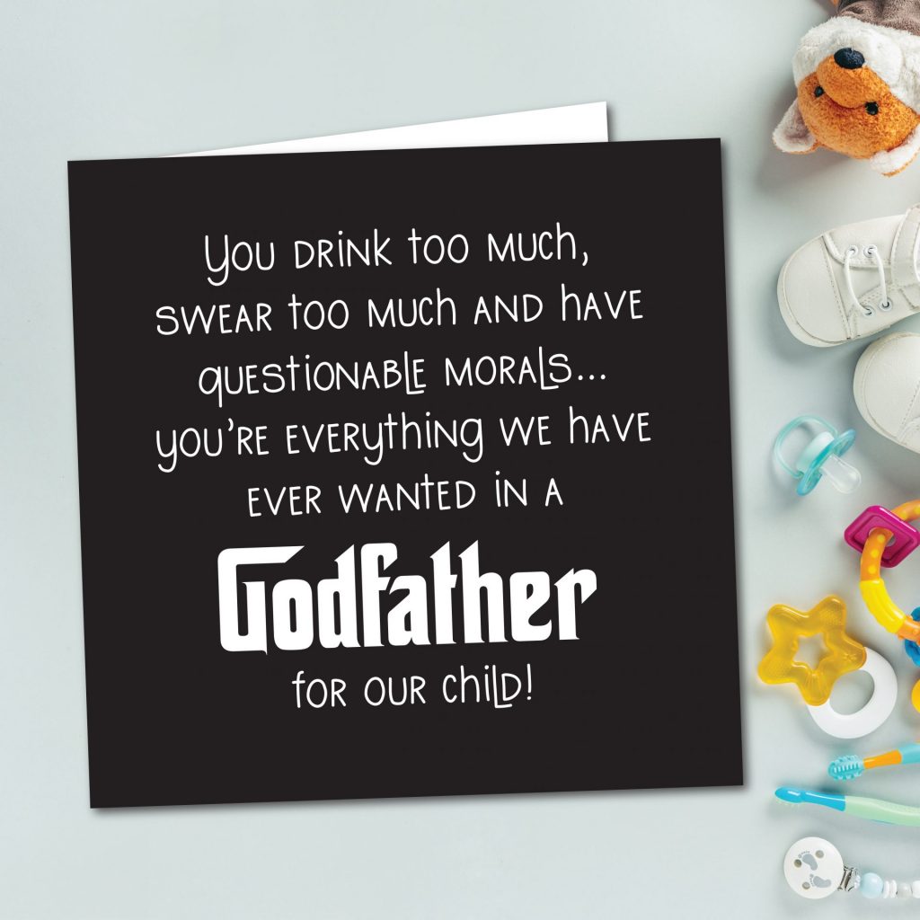 Godfather Greeting Card - The Paperlane