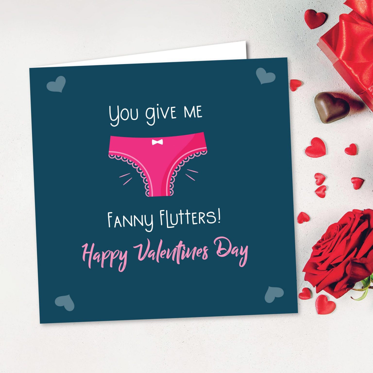 Fanny Flutters Valentines Card - The Paper Lane