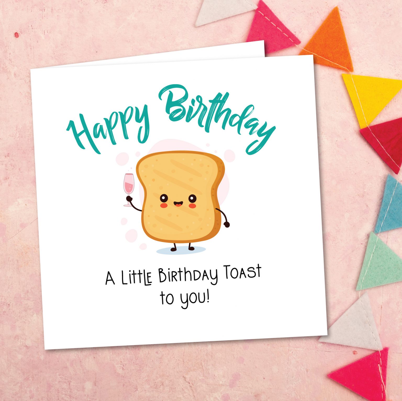 Little Toast Birthday Card - The Paper Lane