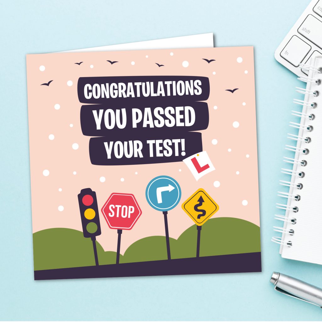 Driving Test Greeting Card - The Paper Lane
